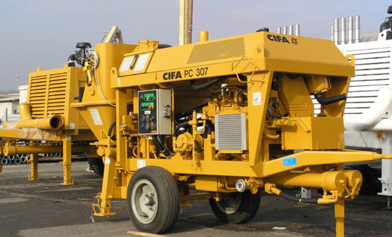 Bomba de hormigón CIFA PC307D: características y usos